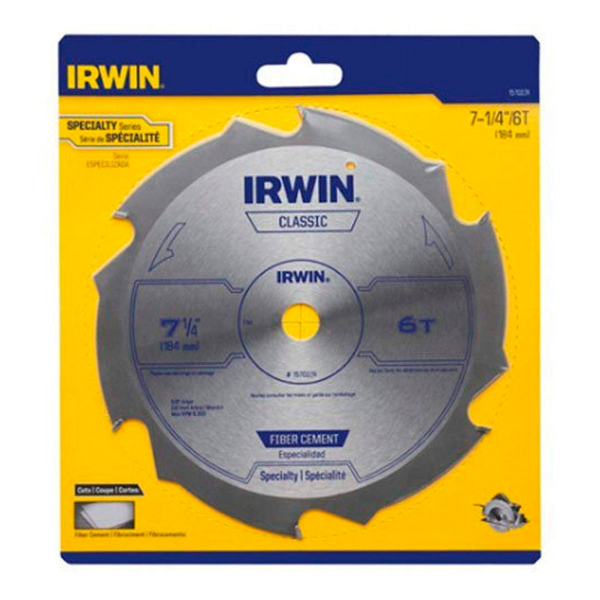 15702 H.CIRCULAR 7.1/4x 6 IRWIN FIBROCEMENTO – Grupo Record